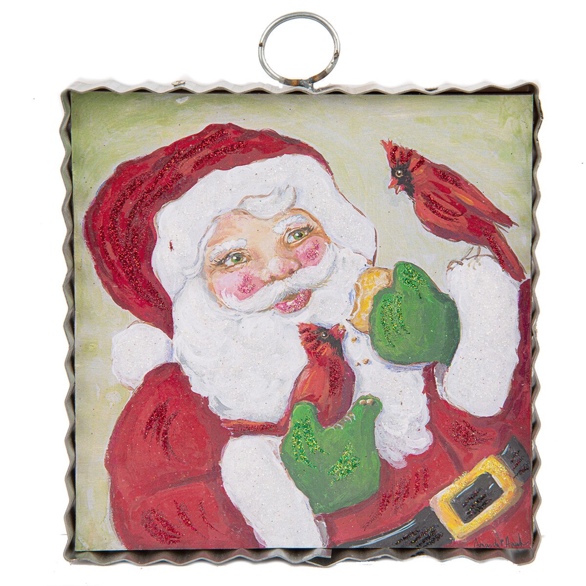 The Round Top Collection Mini Gallery Sharing Santa – shopflowersplus.com