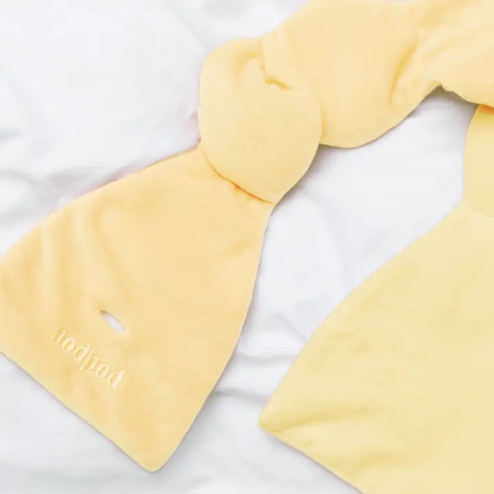 nodpod Butter Yellow Weighted Sleep Mask - Eye Mask – shopflowersplus.com