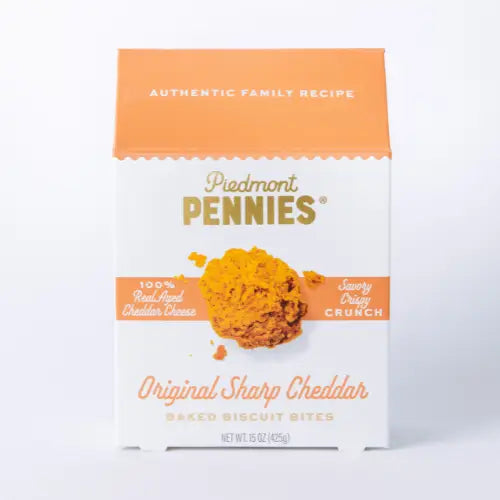 Piedmont Pennies Large Carton, Original Sharp Cheddar – shopflowersplus.com
